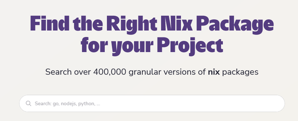 Per-Project Development Environments with Nix · mtlynch.io